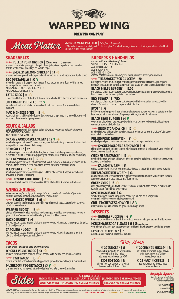 About Warped Wing Brewery - Warped Wing