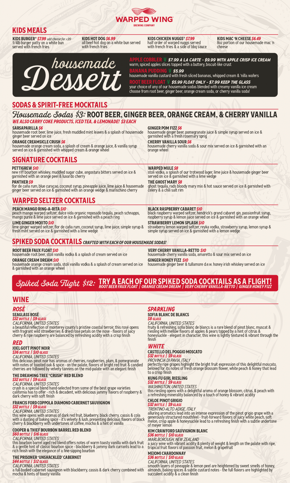 About Warped Wing Brewery - Warped Wing