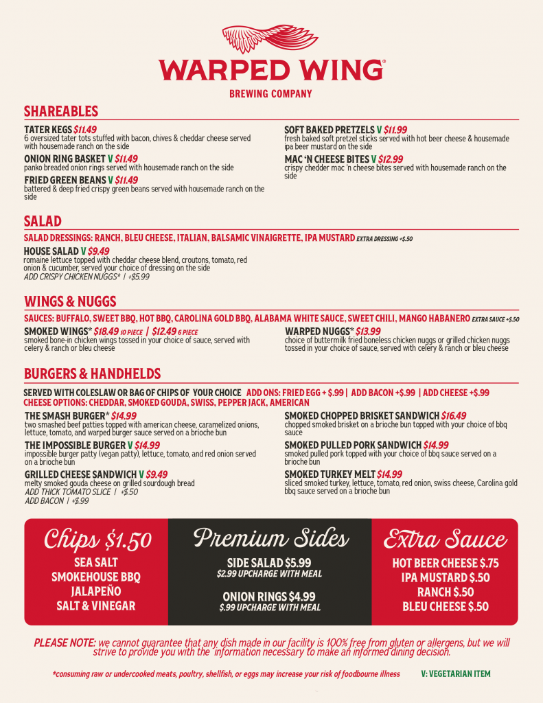 About Warped Wing Brewery - Warped Wing