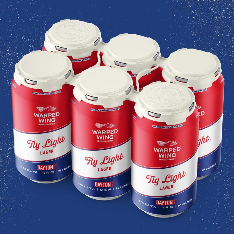 Warped Wing Brewing Co. Fly Light Lager