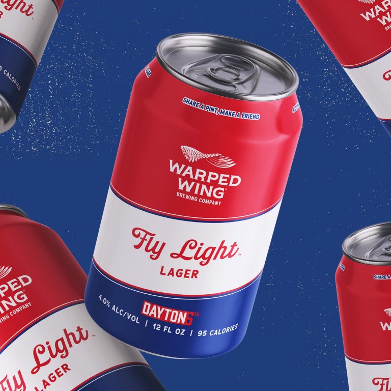 Warped Wing Brewing Co. Fly Light Lager
